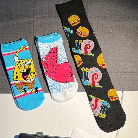 Underwear & Socks | Spongebob Sock 3 Pair | Poshmark